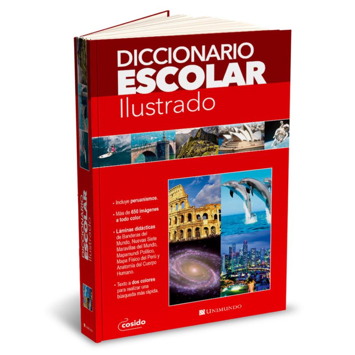 Diccionario Escolar Ilustrado Tapa Dura Unimundo – Verqui