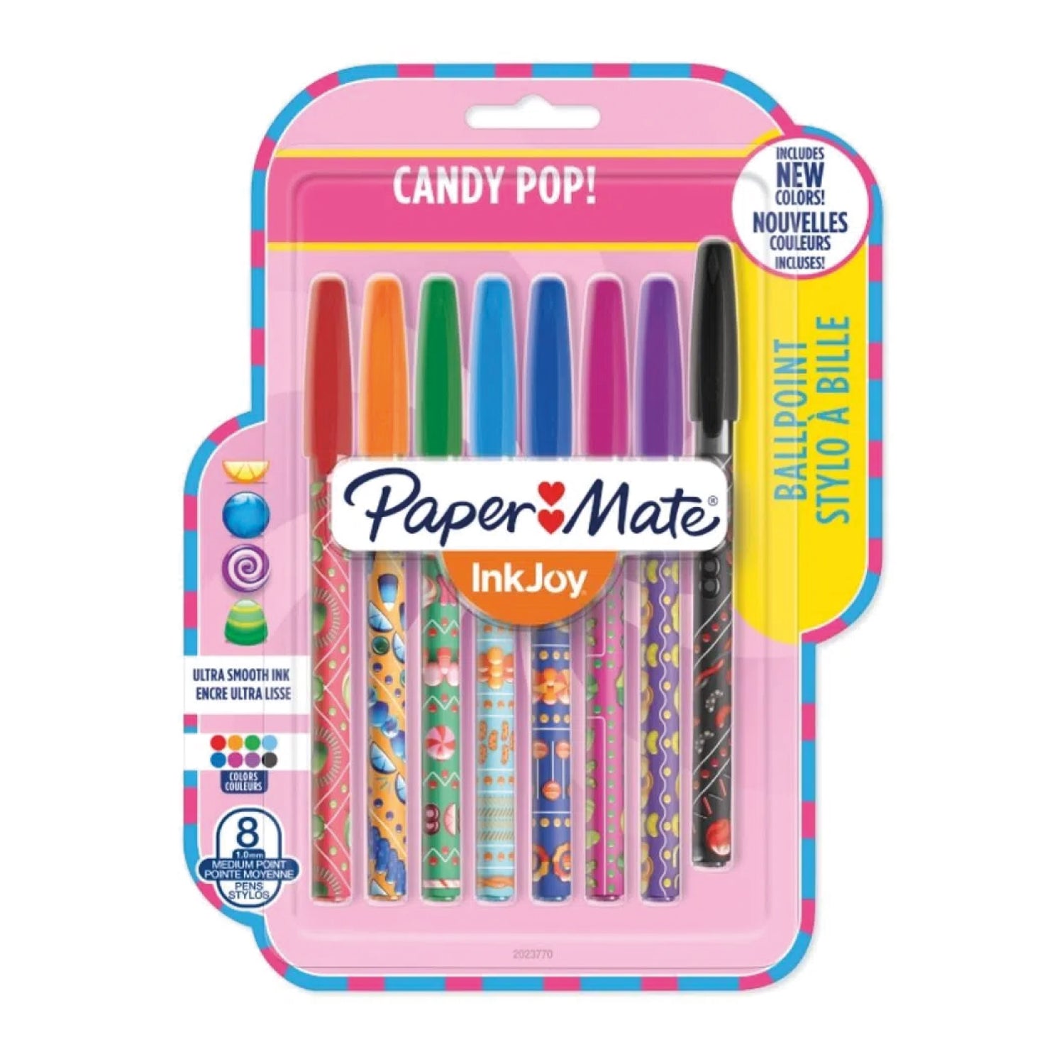Bolígrafo Inkjoy Candy Pop X8 Paper Mate – Verqui