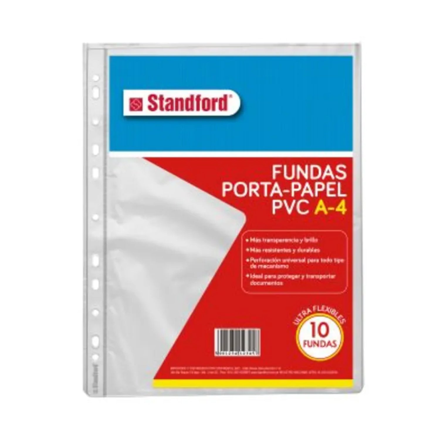 Micas Portapapel A4 Paquete X10 Standford – Verqui