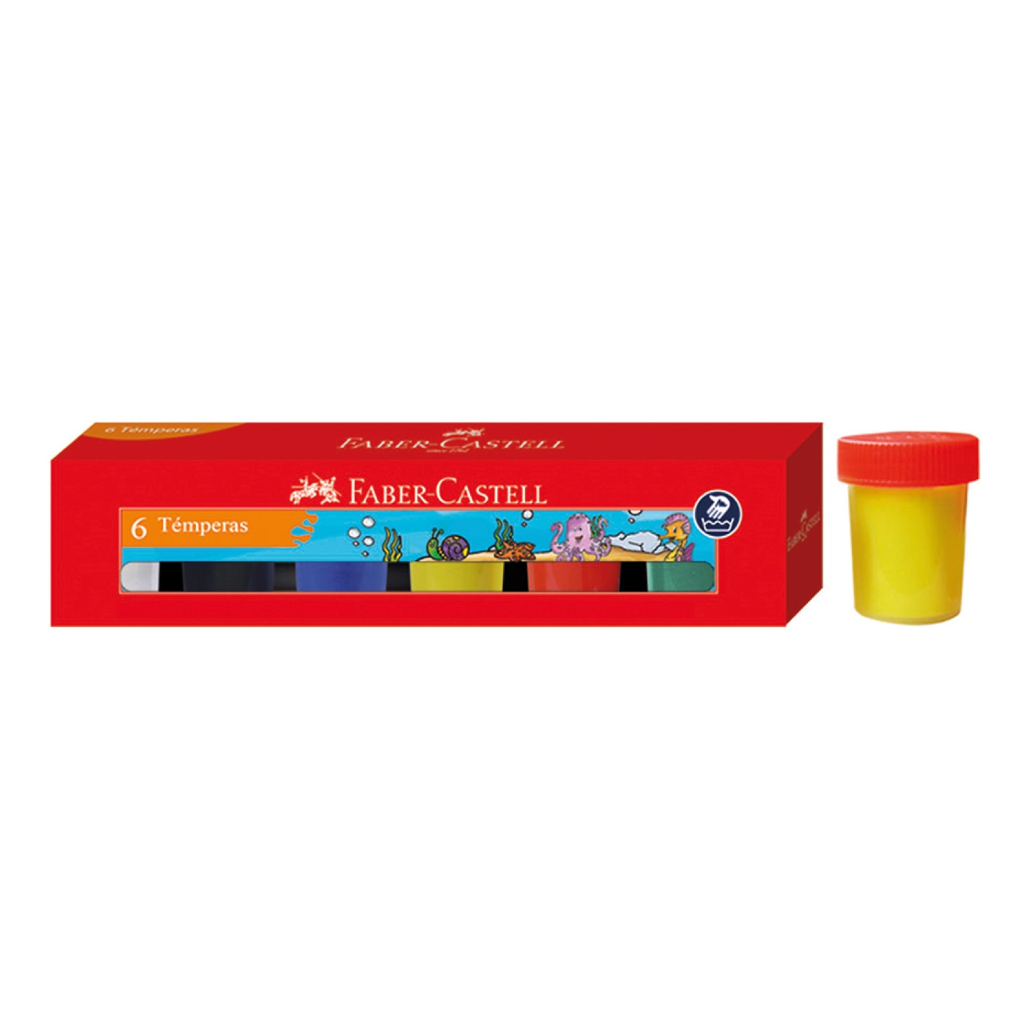 Tempera X6 15 Ml. Faber Castell – Verqui