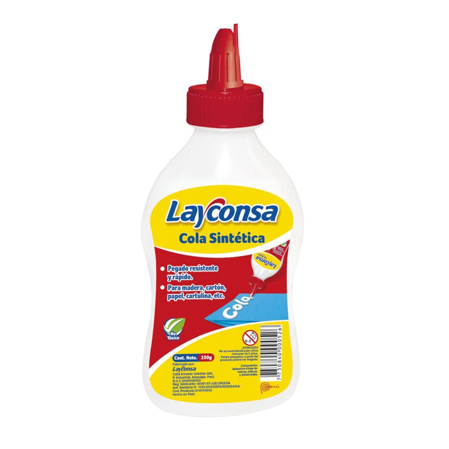 Cola Sintética C/Aplicador X 250 ml. Layconsa – Verqui