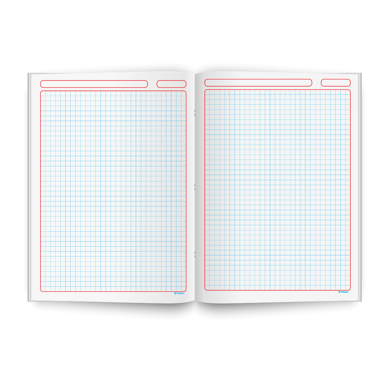 Cuaderno Escolar Cuadriculado Marco Rojo – Verqui
