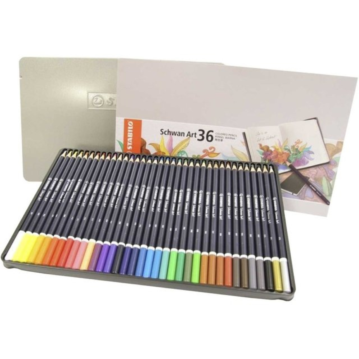 Set Schwan Art Colores X 36 En Lata Stabilo – Verqui