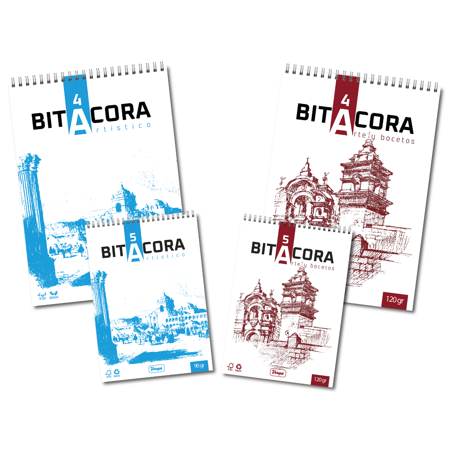 Block Bitácora A5 – Verqui