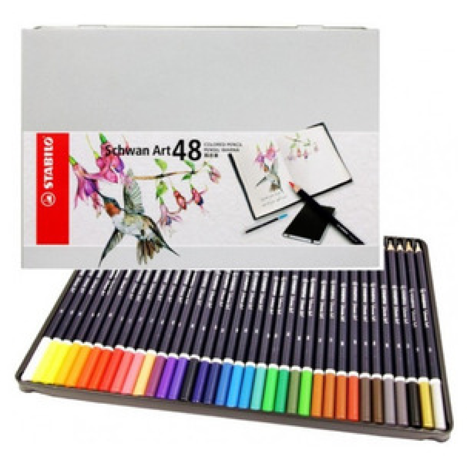 Set Schwan Art Colores X 48 En Lata Stabilo – Verqui