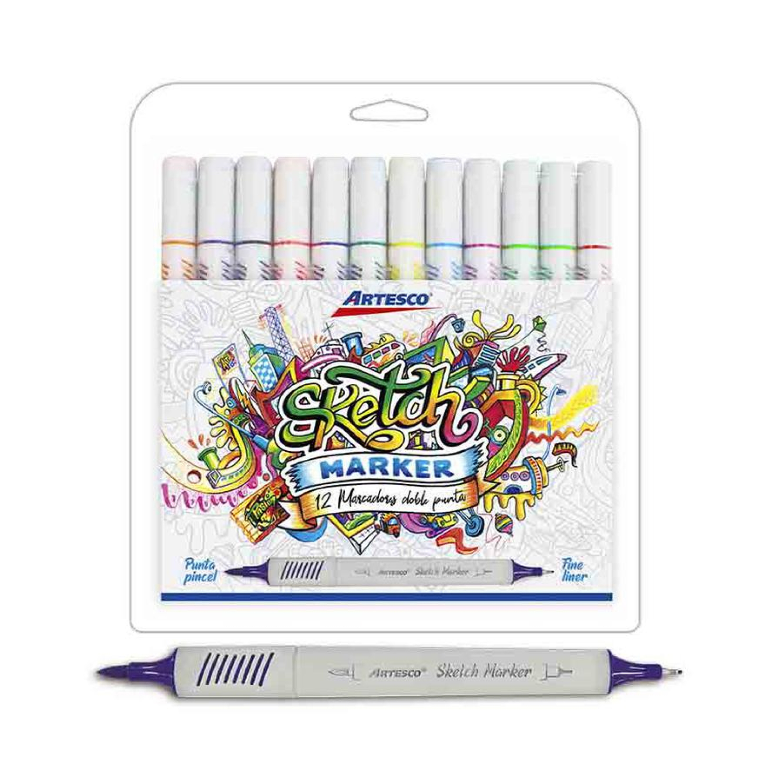 Sketch Marker X12 Artesco – Verqui