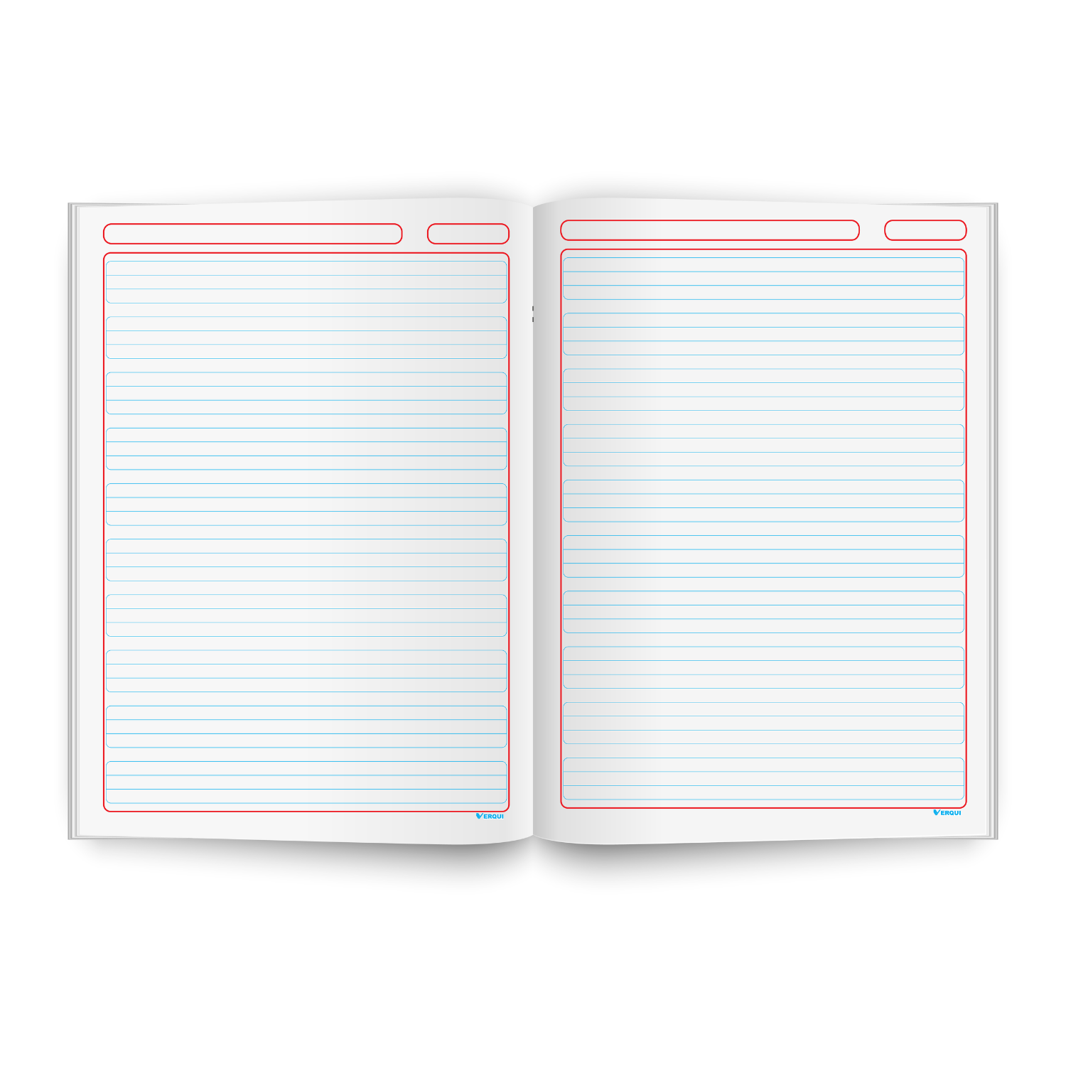 Cuaderno Escolar Triple Max Marco Rojo – Verqui